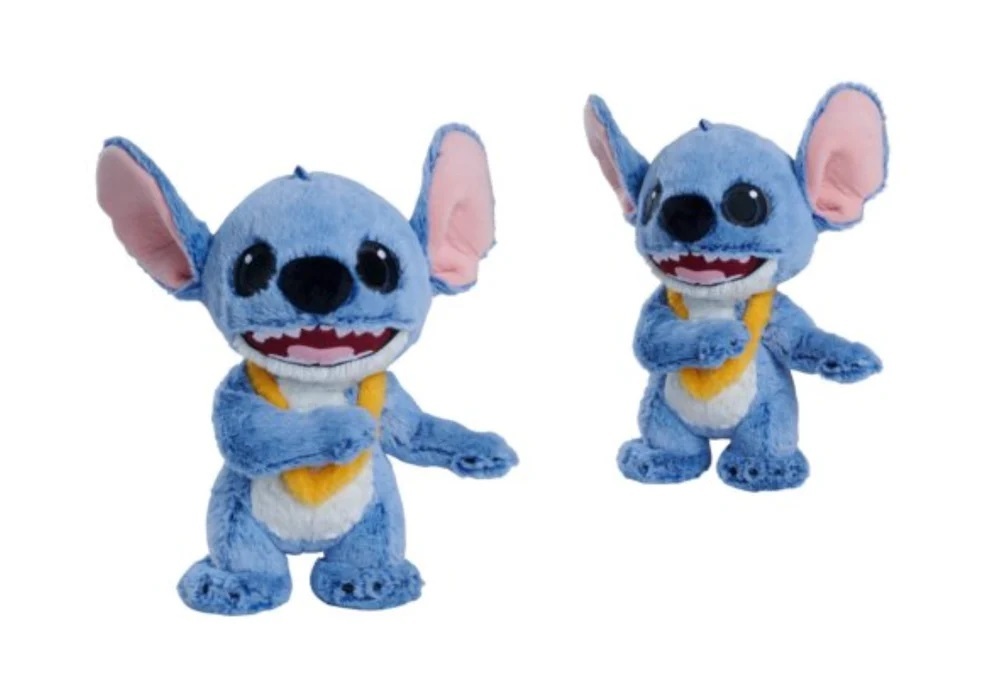 Peluche Stitch Collier De Fleurs 25 Cm - Disney Stitch Live Action